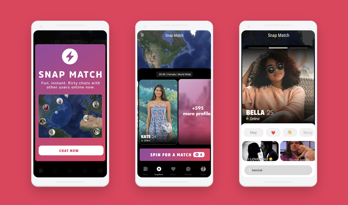 Down Hookup App's New "Snap Match" Feature Gets You Virtual Connections ...