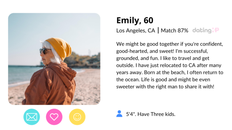 Woman Over 50 Dating Profile Examples (With Tips) — DatingXP.co